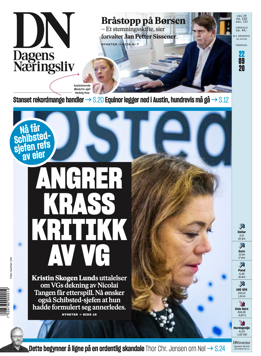 Er det noen voksne hjemme i Schibsted-ledelsen? | Runar Kristiansen